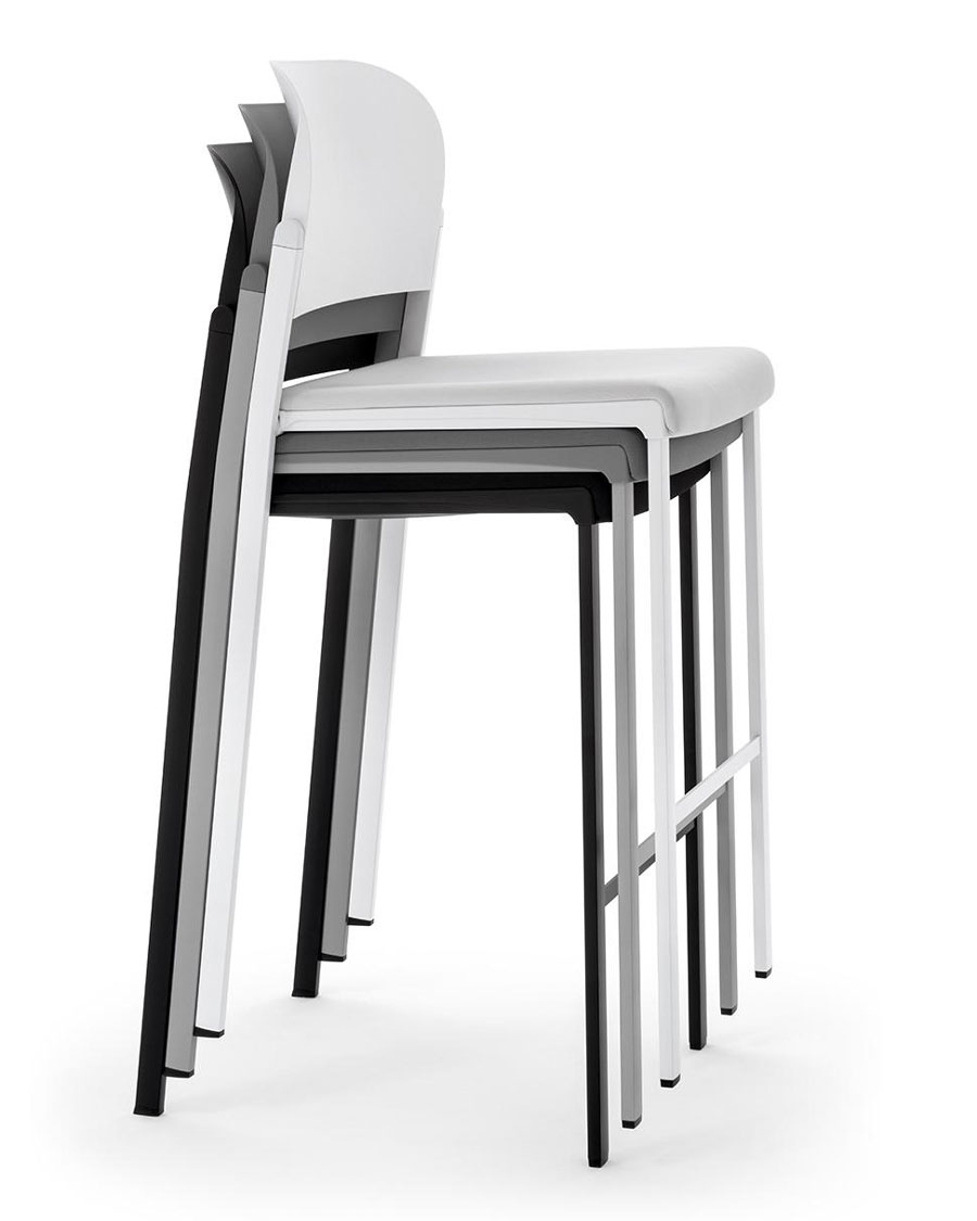 Makeup Padded Stacking Stool